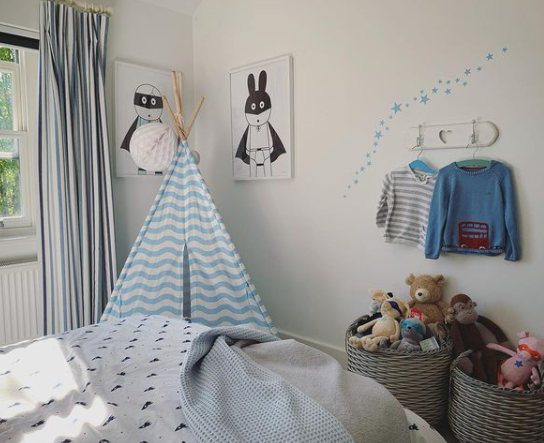 How To Use Blue Stickers In Your Home Décor – Nutmeg Studio