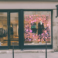 Spring Floral Border Retail Window Vinyl – Nutmeg Studio