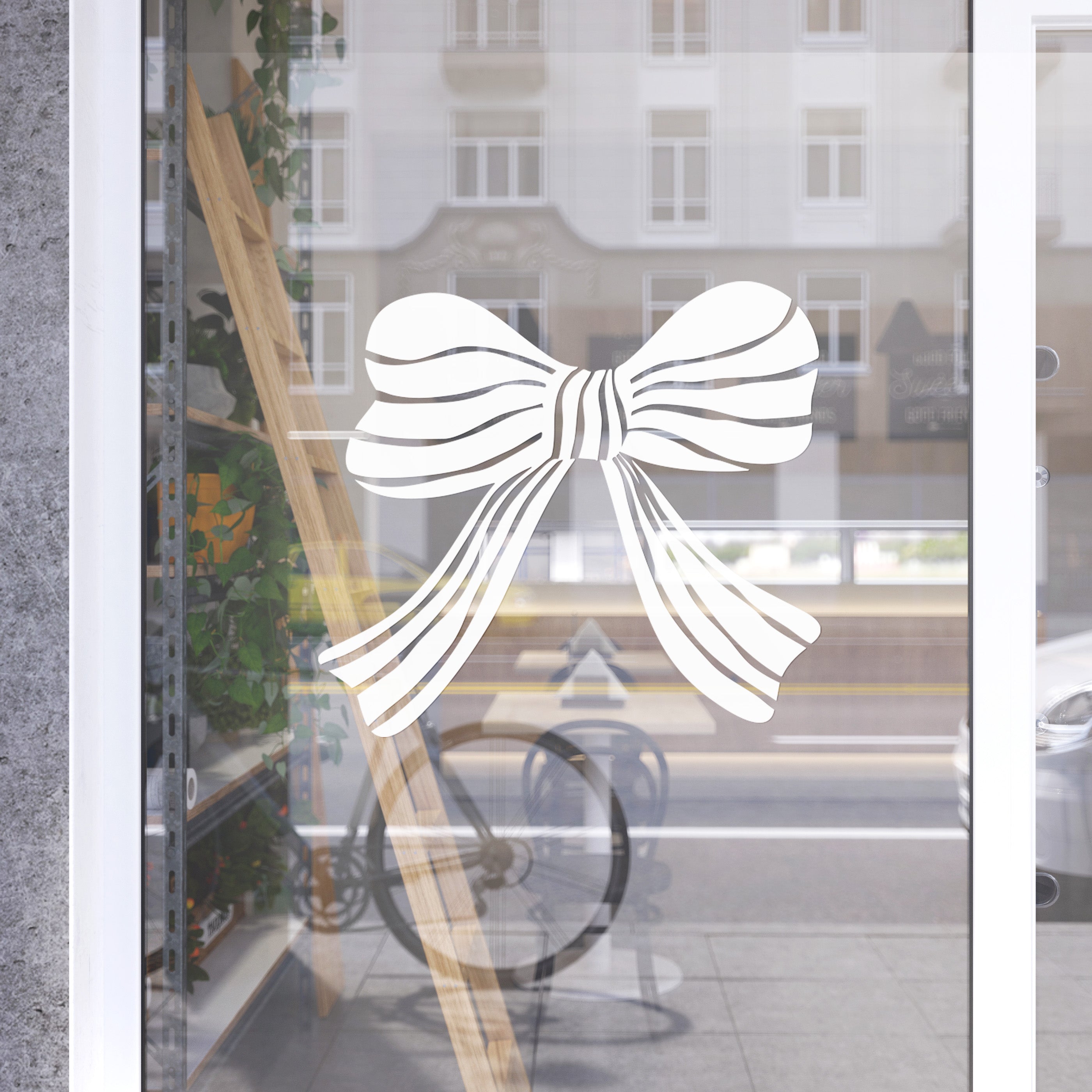 Large Bow Retail Window or Wall Sticker – Nutmeg Studio