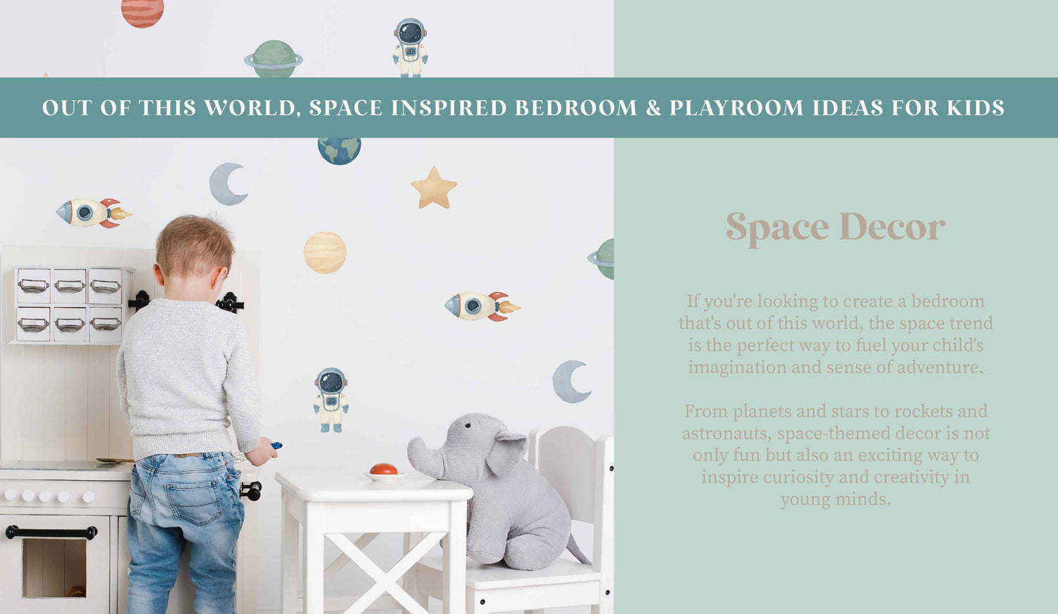 Space Themed Decor – Nutmeg Studio