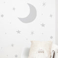 Doodle Stars and moon Wall Stickers – Nutmeg Studio
