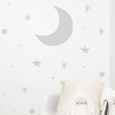 Doodle Stars and moon Wall Stickers – Nutmeg Studio