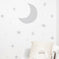 Doodle Stars and moon Wall Stickers – Nutmeg Studio