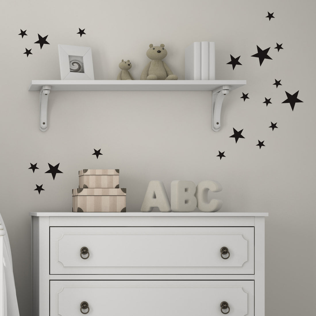 Stars Wall stickers – Nutmeg Studio