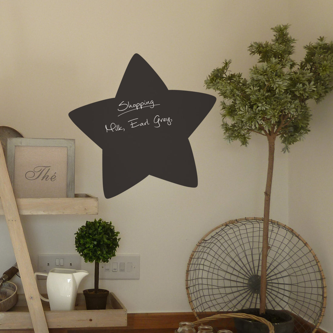 Star Chalkboard Sticker – Nutmeg Studio